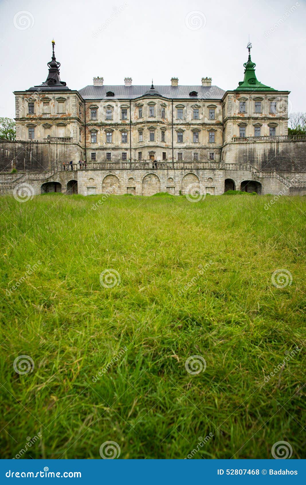 Pidhirtsi Castle stock photo. Image of mansion, ancient - 52807468