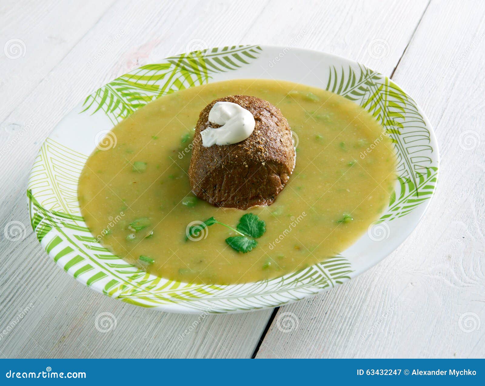 Pie floater stock image. Image of porridge, close, natural - 63432247