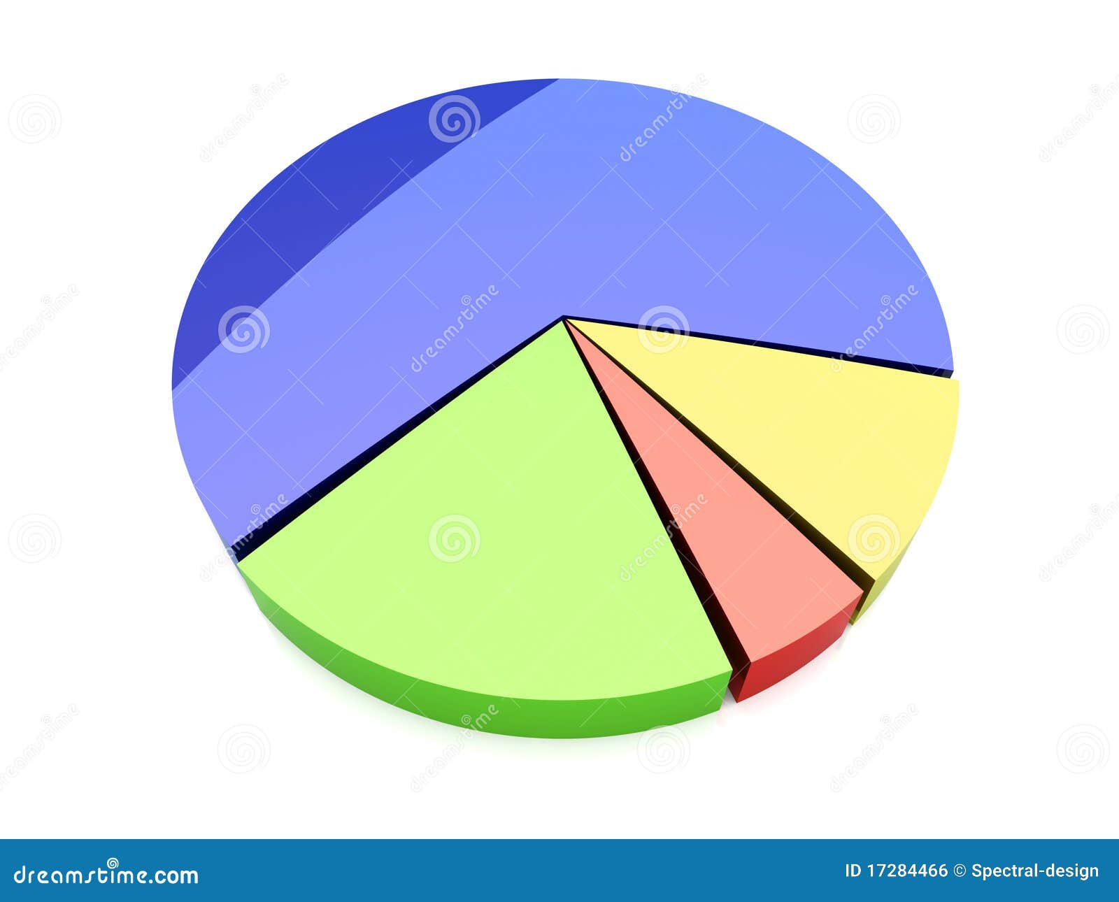 Pie graph stock illustration. Illustration of analyze - 17284466