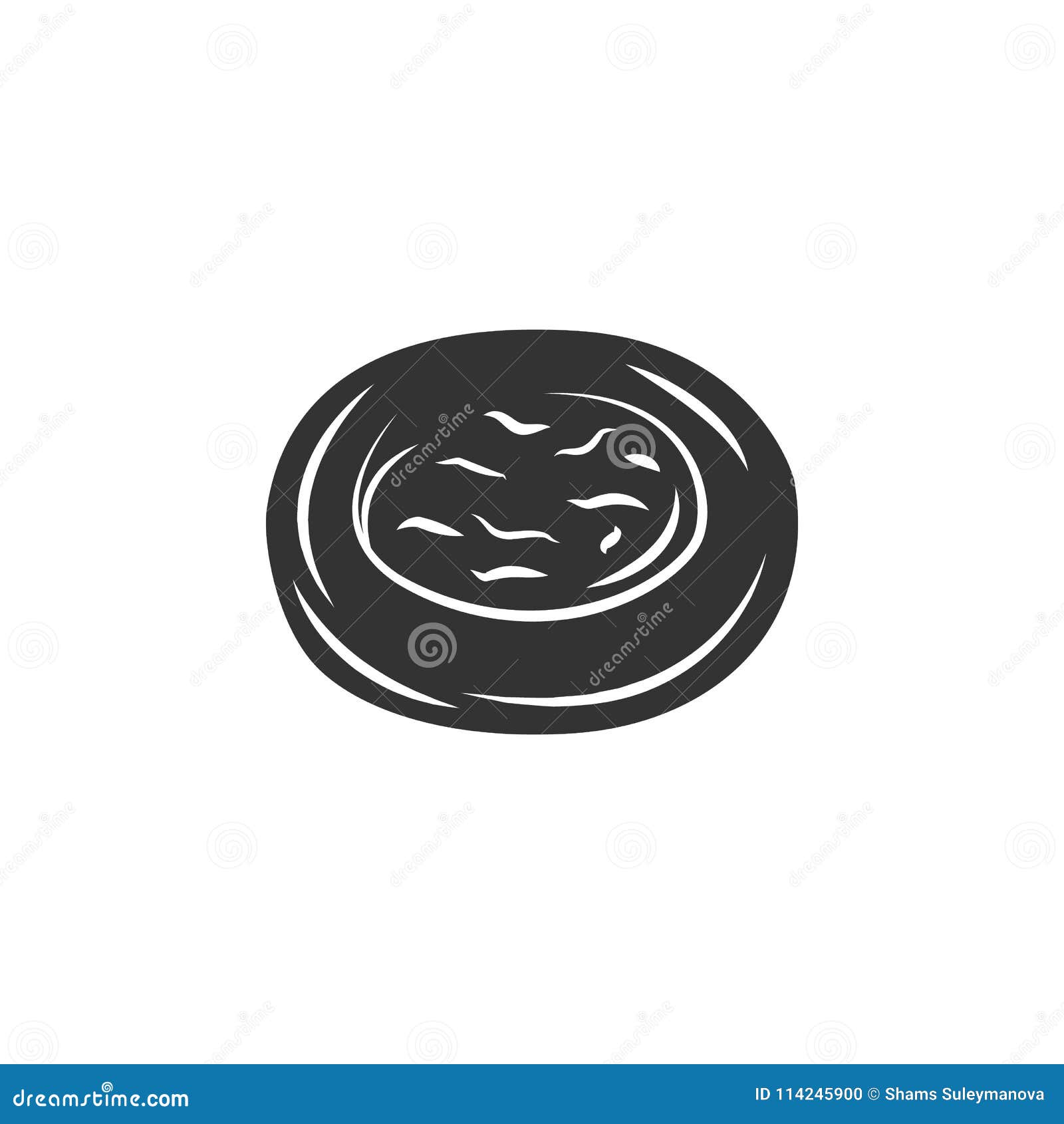 Pie Icon. Simple Element Illustration. Pie Symbol Design Template. Can ...
