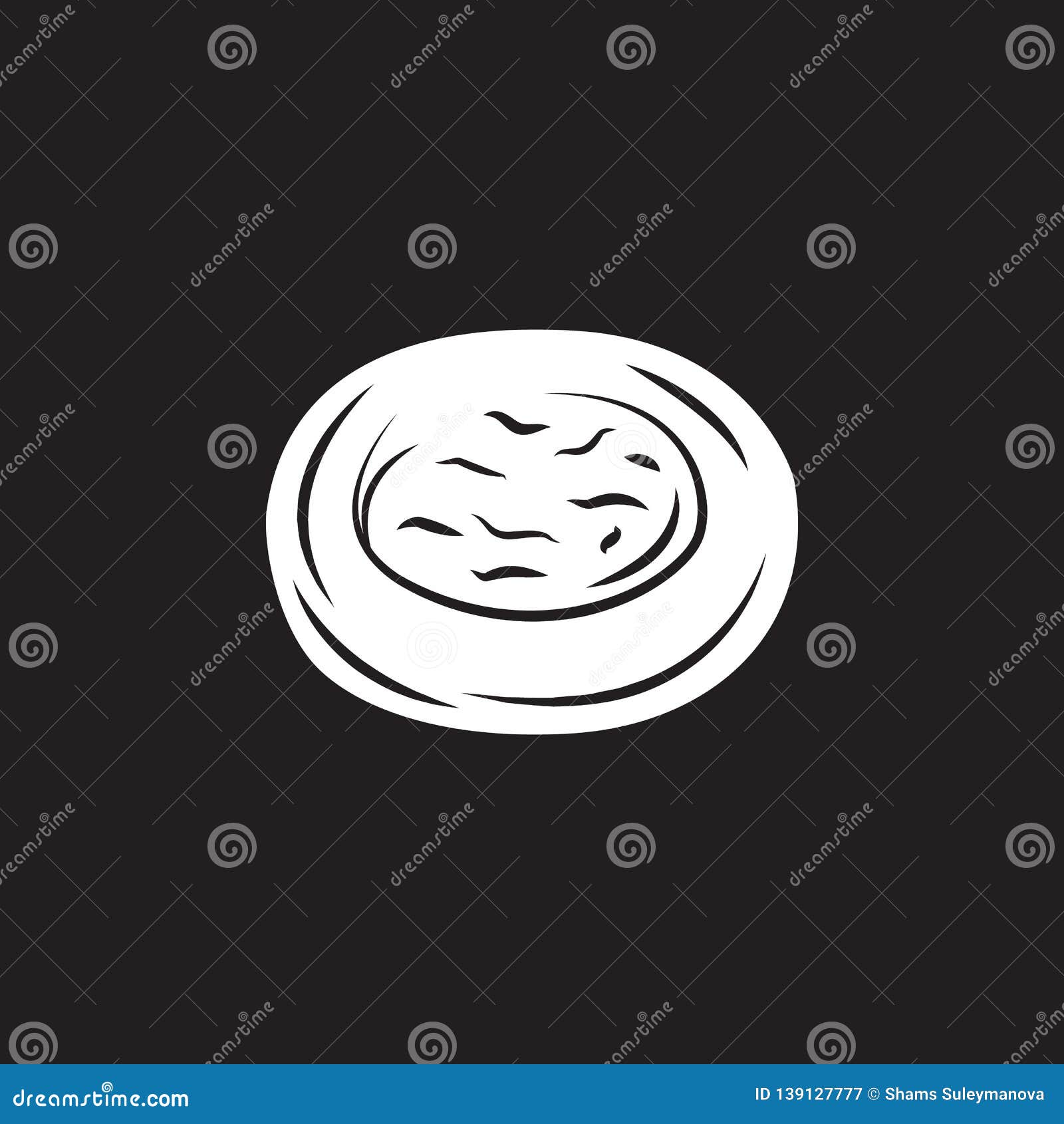 Pie Icon. Simple Element Illustration. Pie Symbol Design Template Stock ...