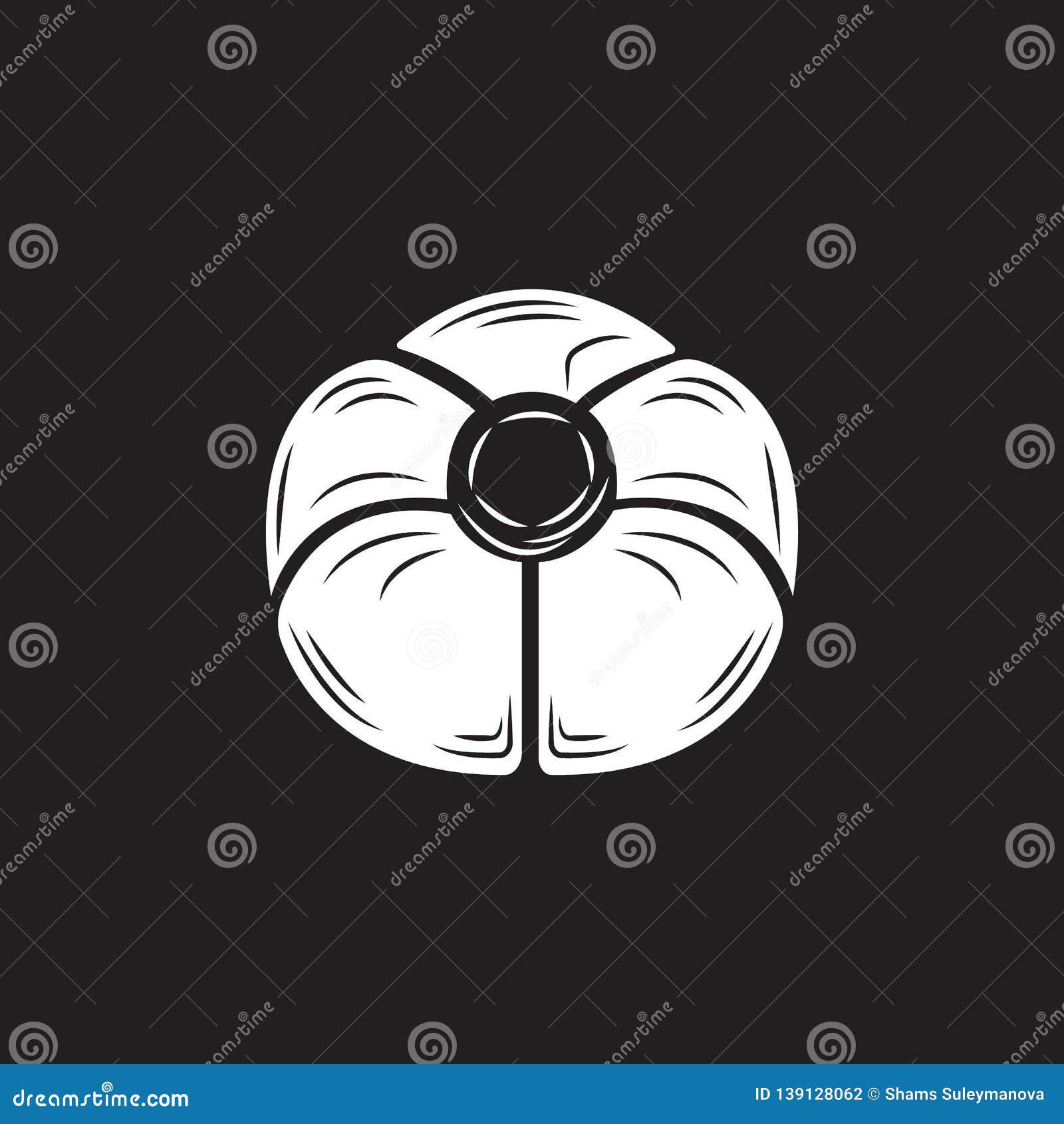 Pie Icon. Simple Element Illustration. Pie Symbol Design Template Stock ...