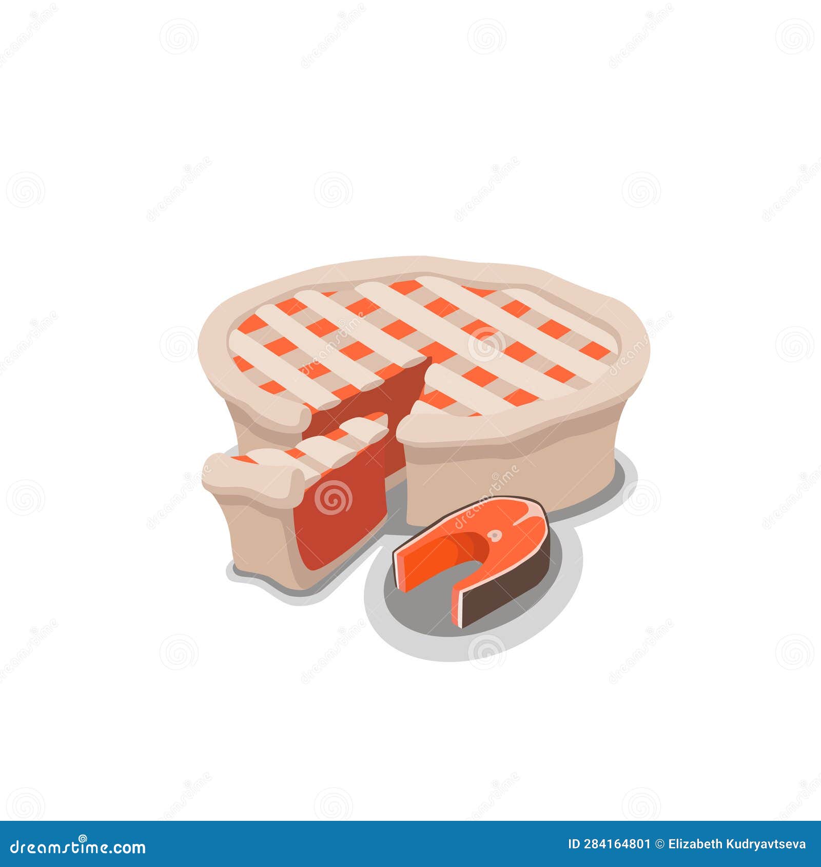 Sea Fish Shadow Cartoon Vector | CartoonDealer.com #45126727