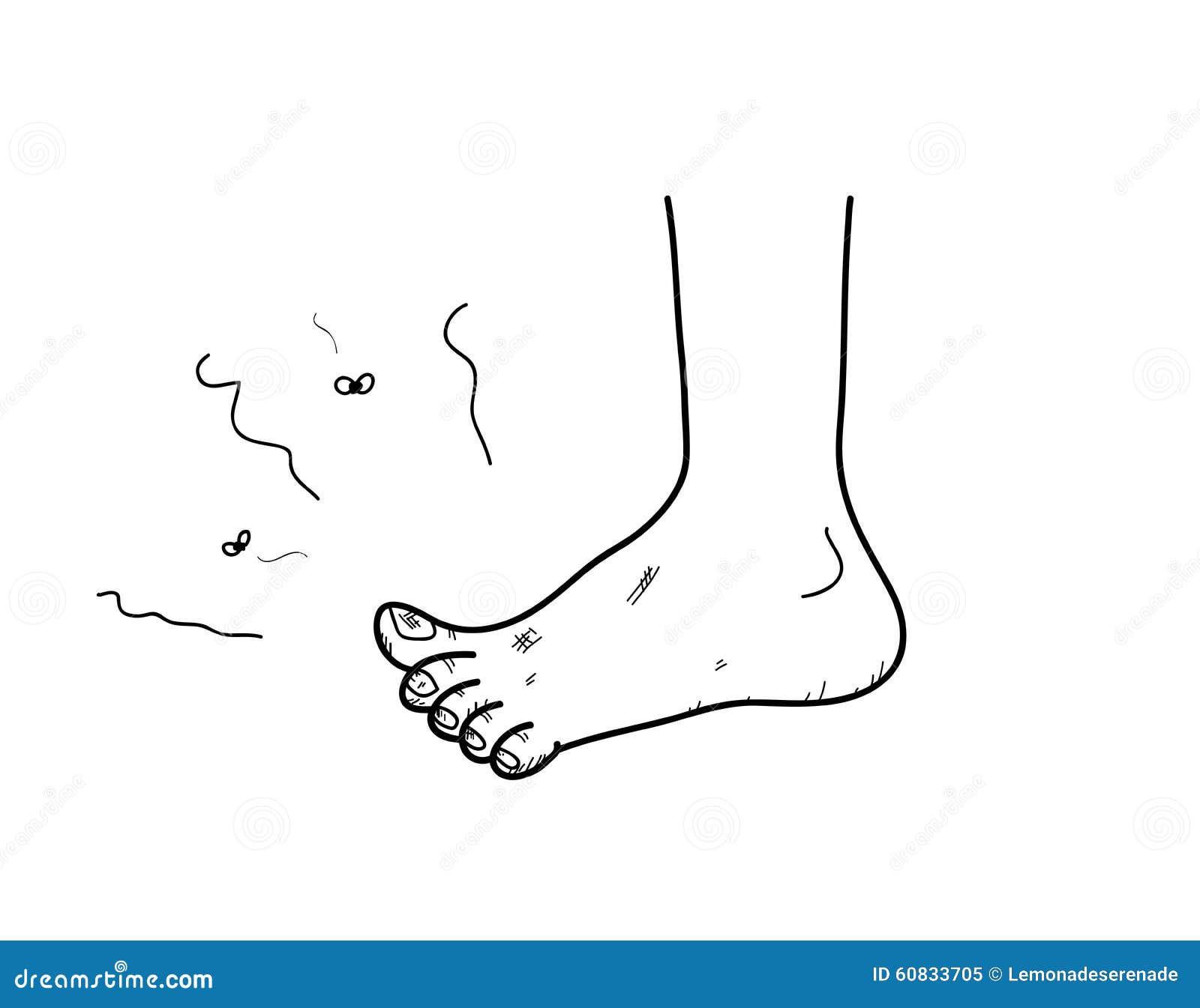 Pie Stinky ilustración del vector. Ilustración de comercial - 60833705