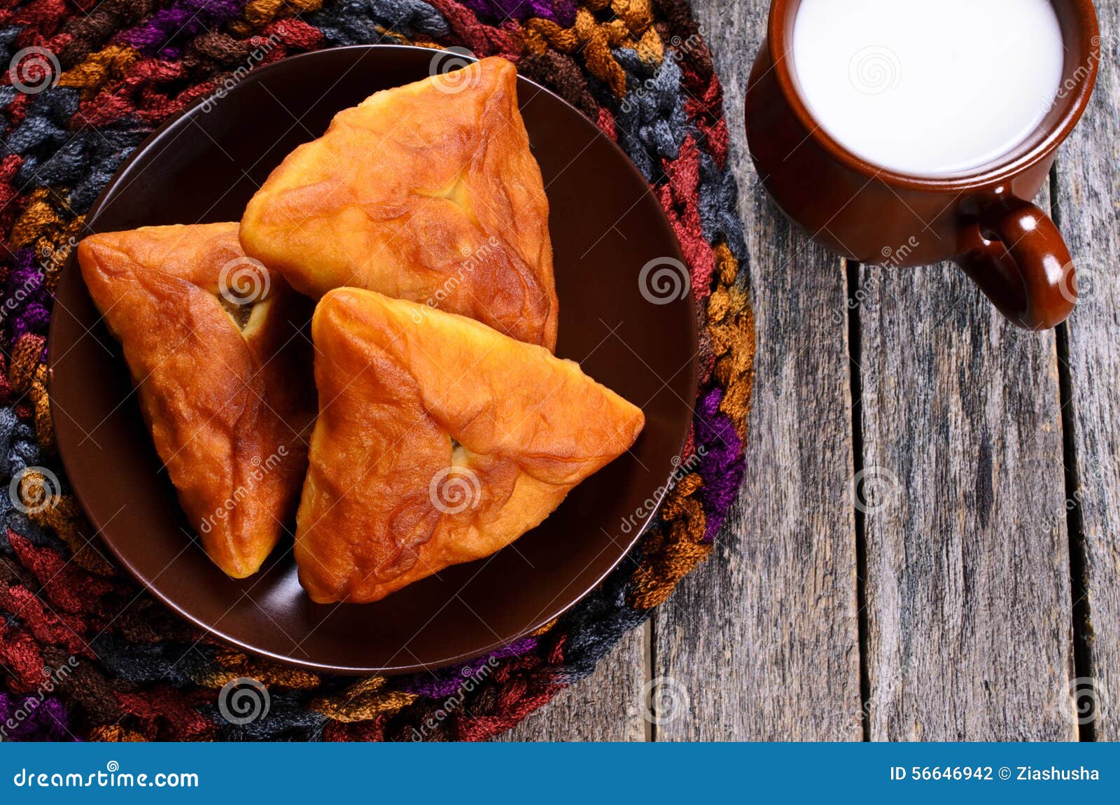Pie triangular stock photo. Image of food, calorie, bakery - 56646942