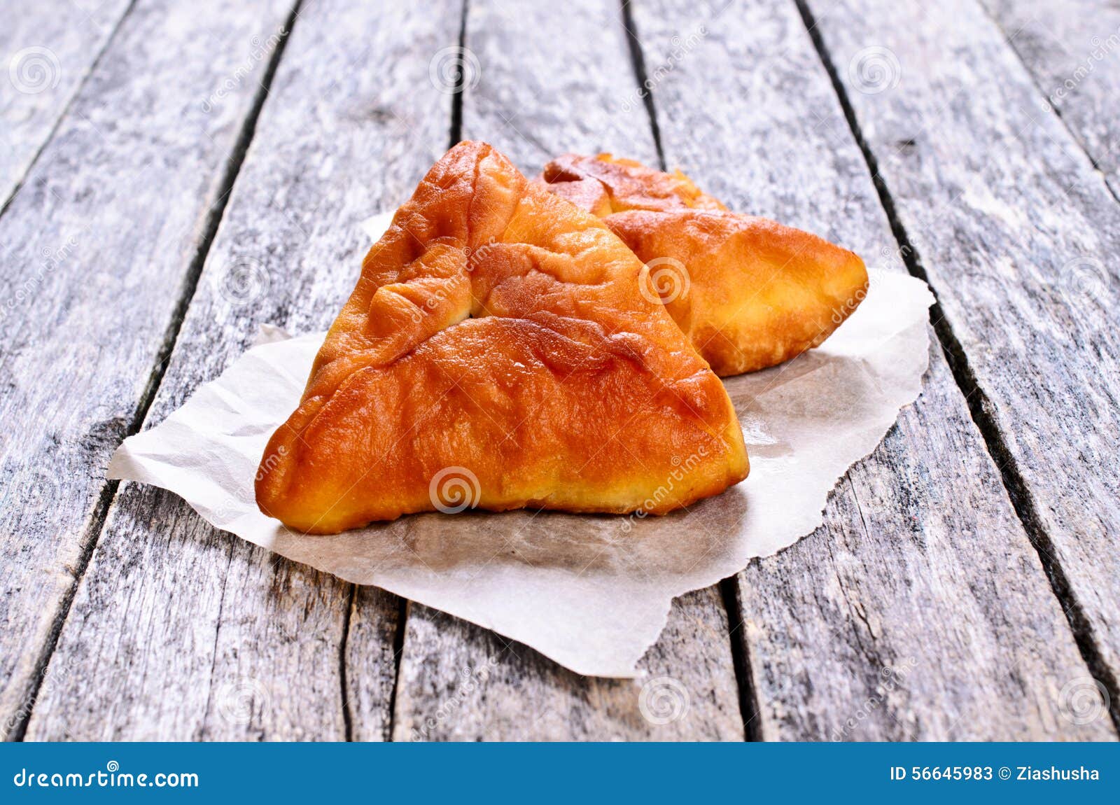 Pie triangular stock image. Image of fresh, delicious - 56645983