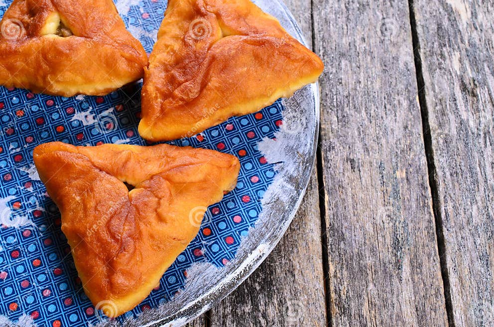 Pie triangular stock photo. Image of filled, flour, dinner - 56646882