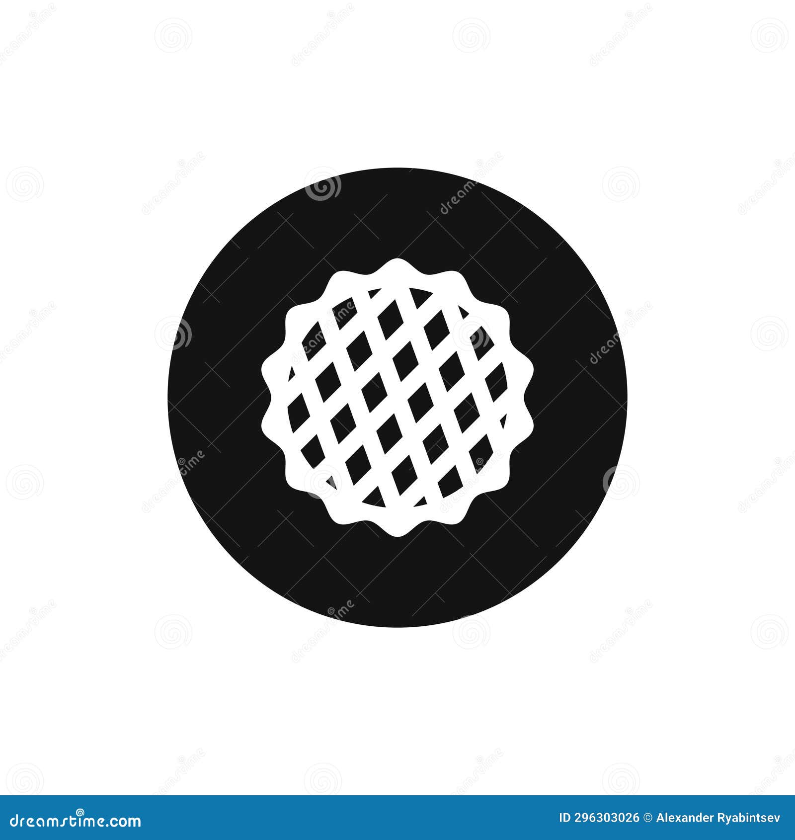 Pie vector icon stock illustration. Illustration of crust - 296303026