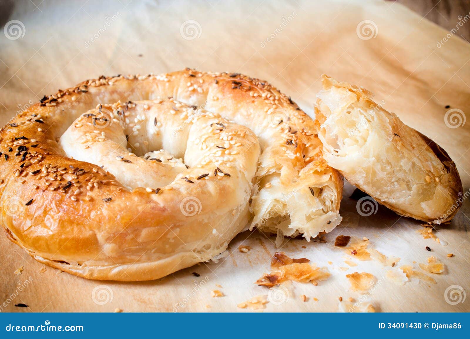 Pie wrap stock photo. Image of cake, chicken, bosnian - 34091430