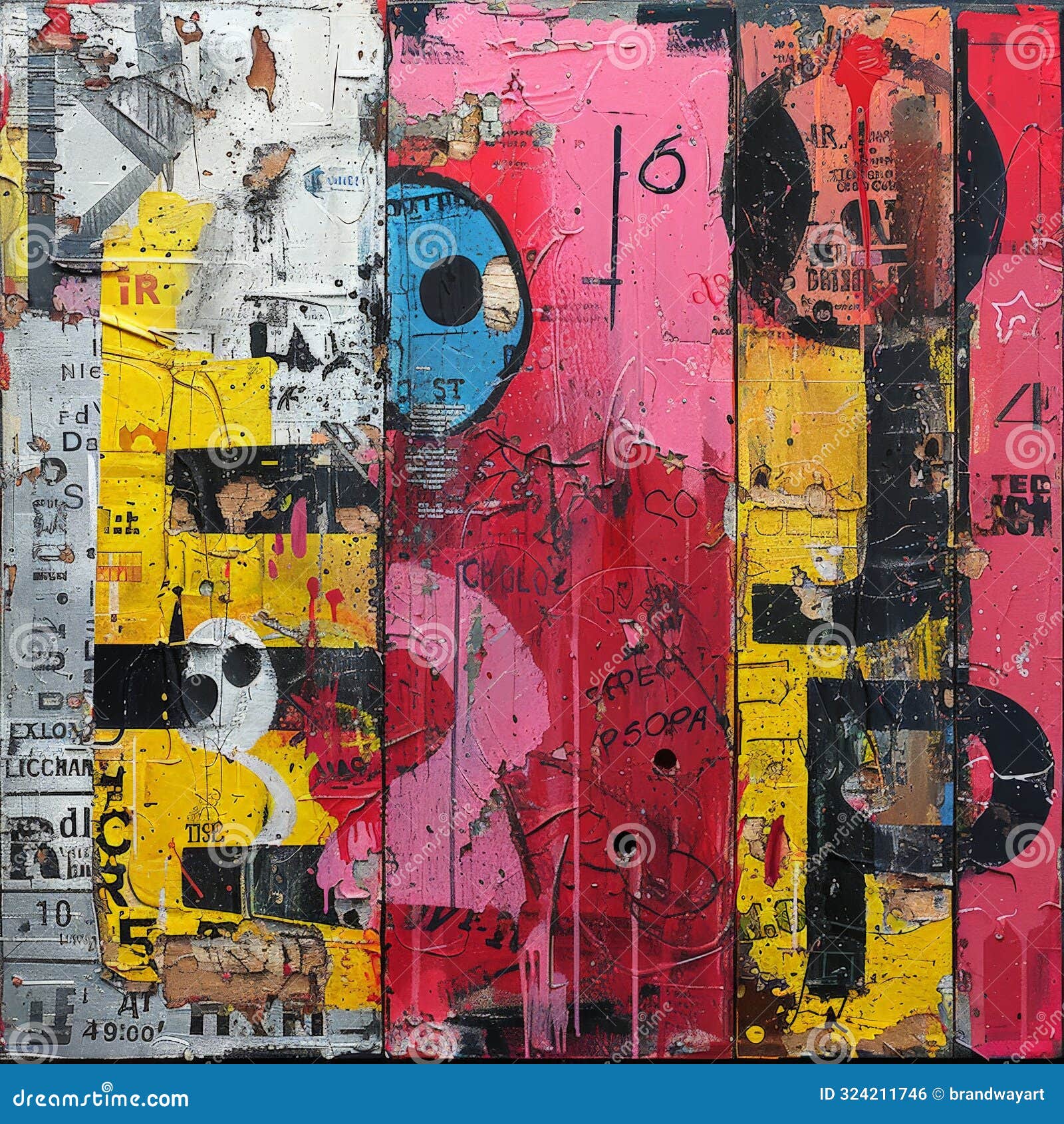 Altered Artwork Mimicking a Painting Stock Illustration - Illustration ...