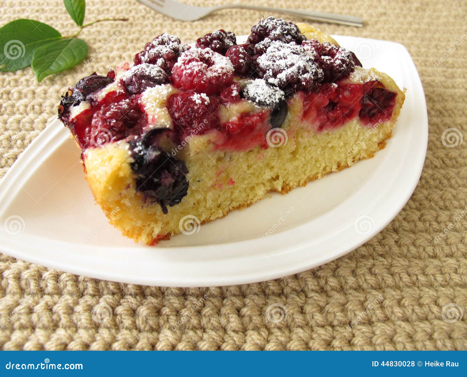 Berry Pie Cake From The Cherries Currants In A Bowl Of Fresh Steam A ...