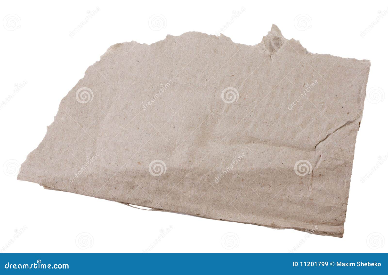 Piece of cardboard stock image. Image of rough, space - 11201799