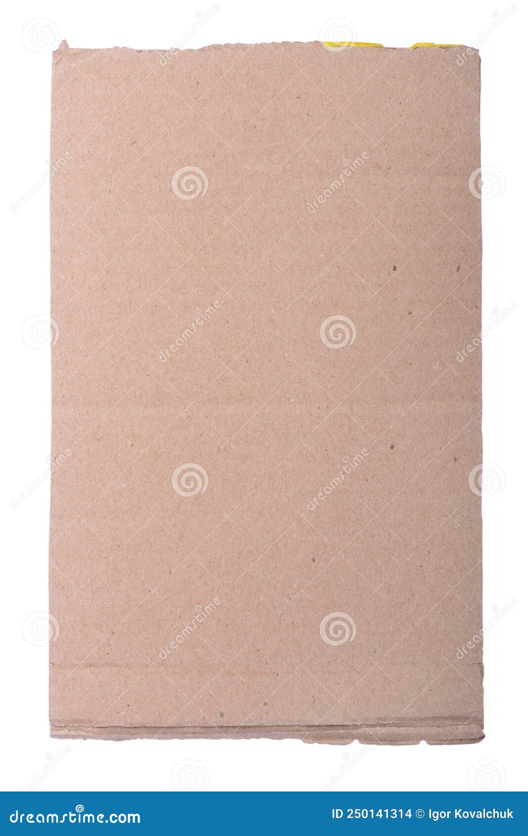 Piece of cardboard stock photo. Image of ragged, background - 250141314