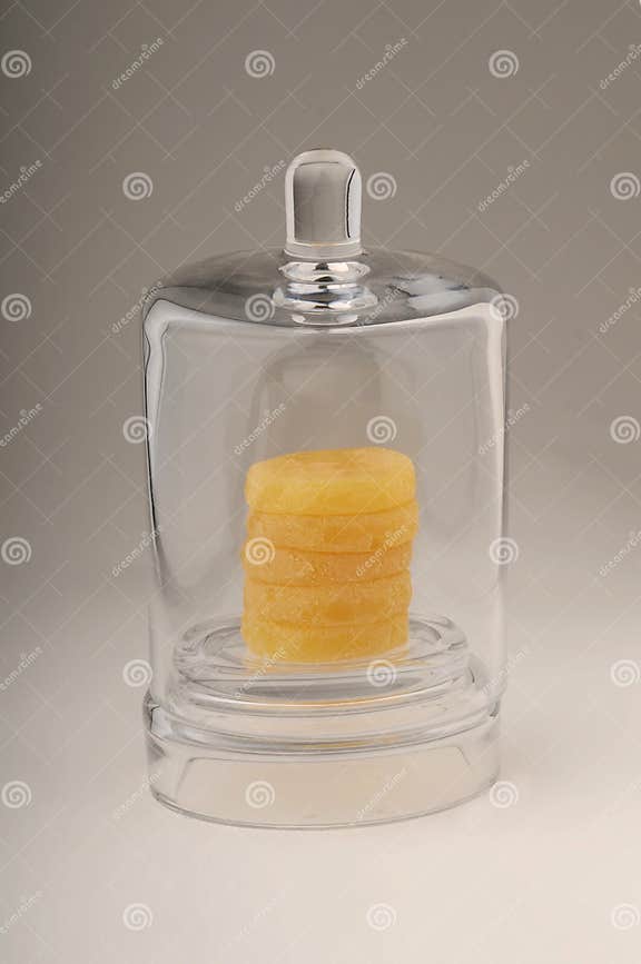 The Piece of Cheese in Glass Jar Stock Image - Image of mature, dish ...