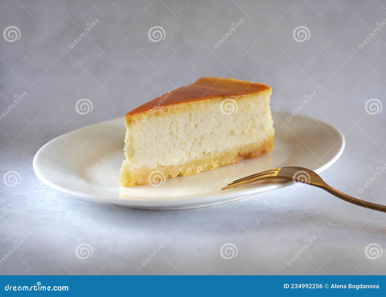 A piece of cheesecake stock photo. Image of dessert - 234992256