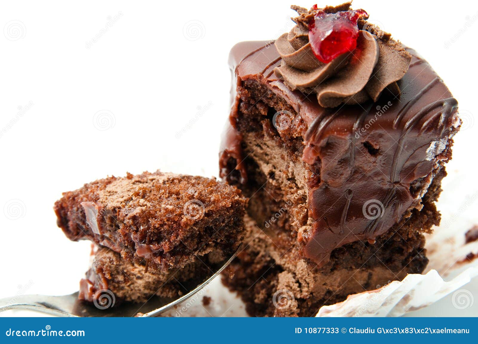 Piece of chocolate cake stock image. Image of thick, treat - 10877333 Piece of chocolate cake stock image. Image of thick, treat - 10877333