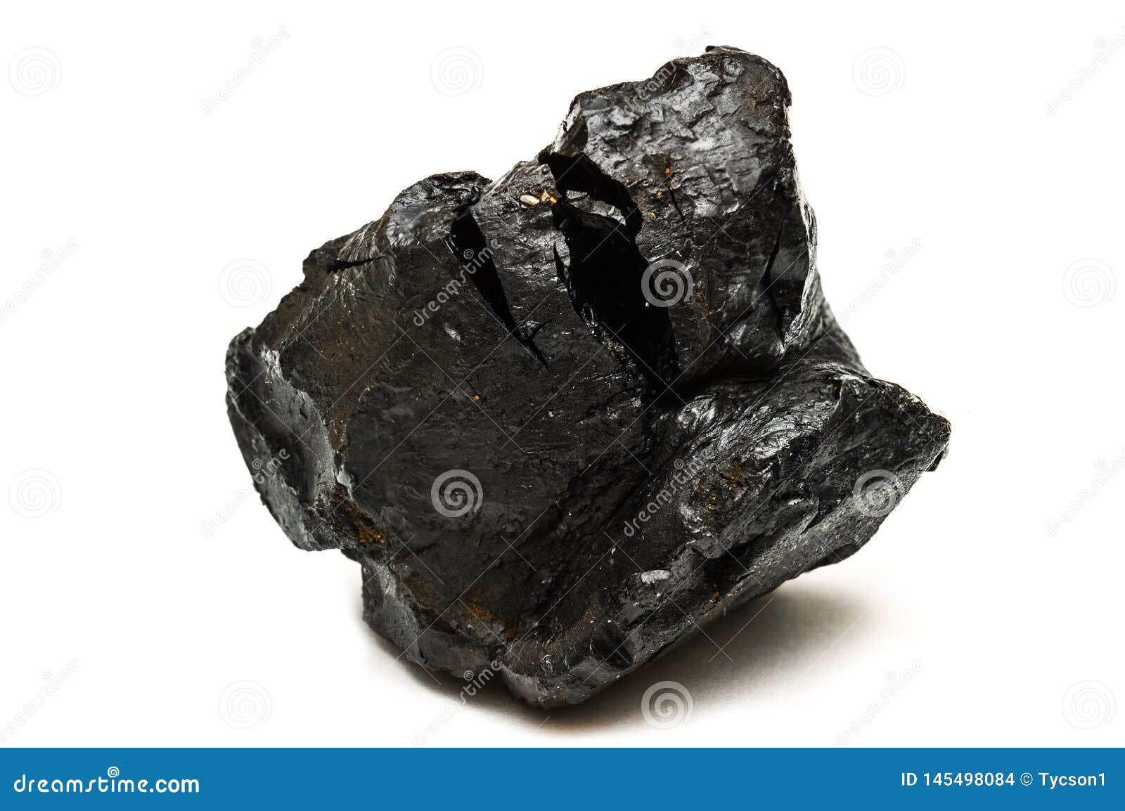 Piece of coal isolated stock photo. Image of fossil - 145498084