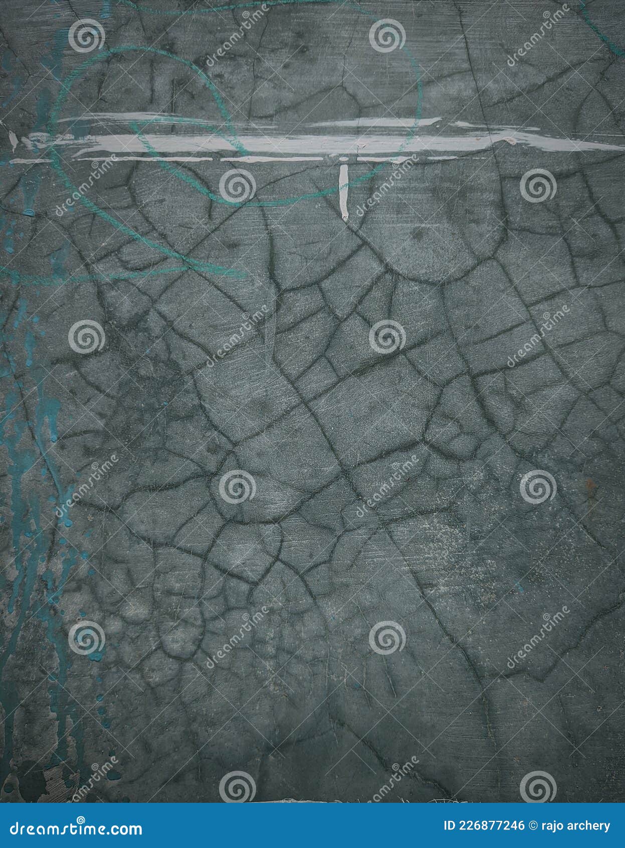 A Piece of Cracked House Wall Stock Photo - Image of circle, wood ...