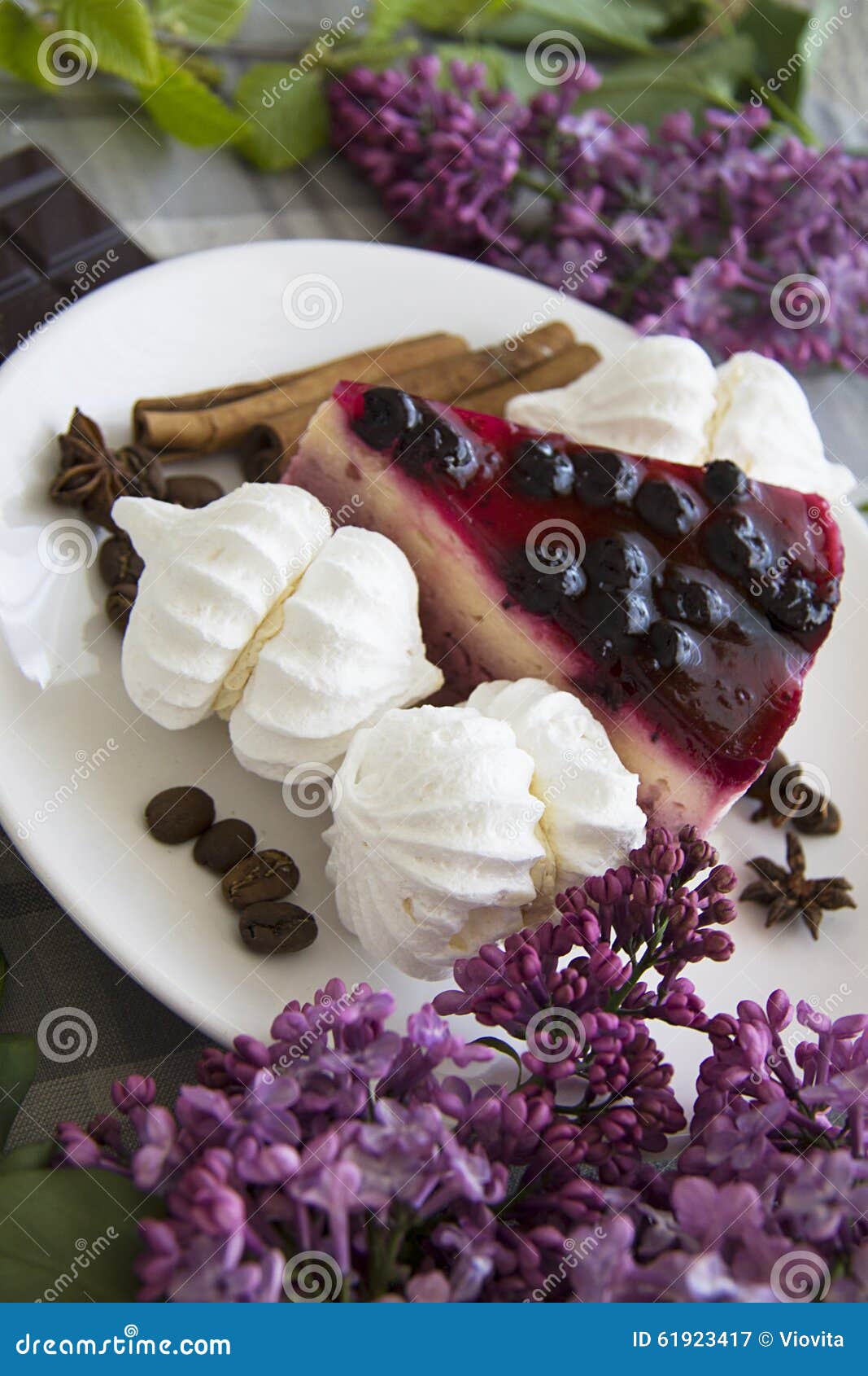 Piece of Delicious Cheesecake 27 Stock Image - Image of baked ...