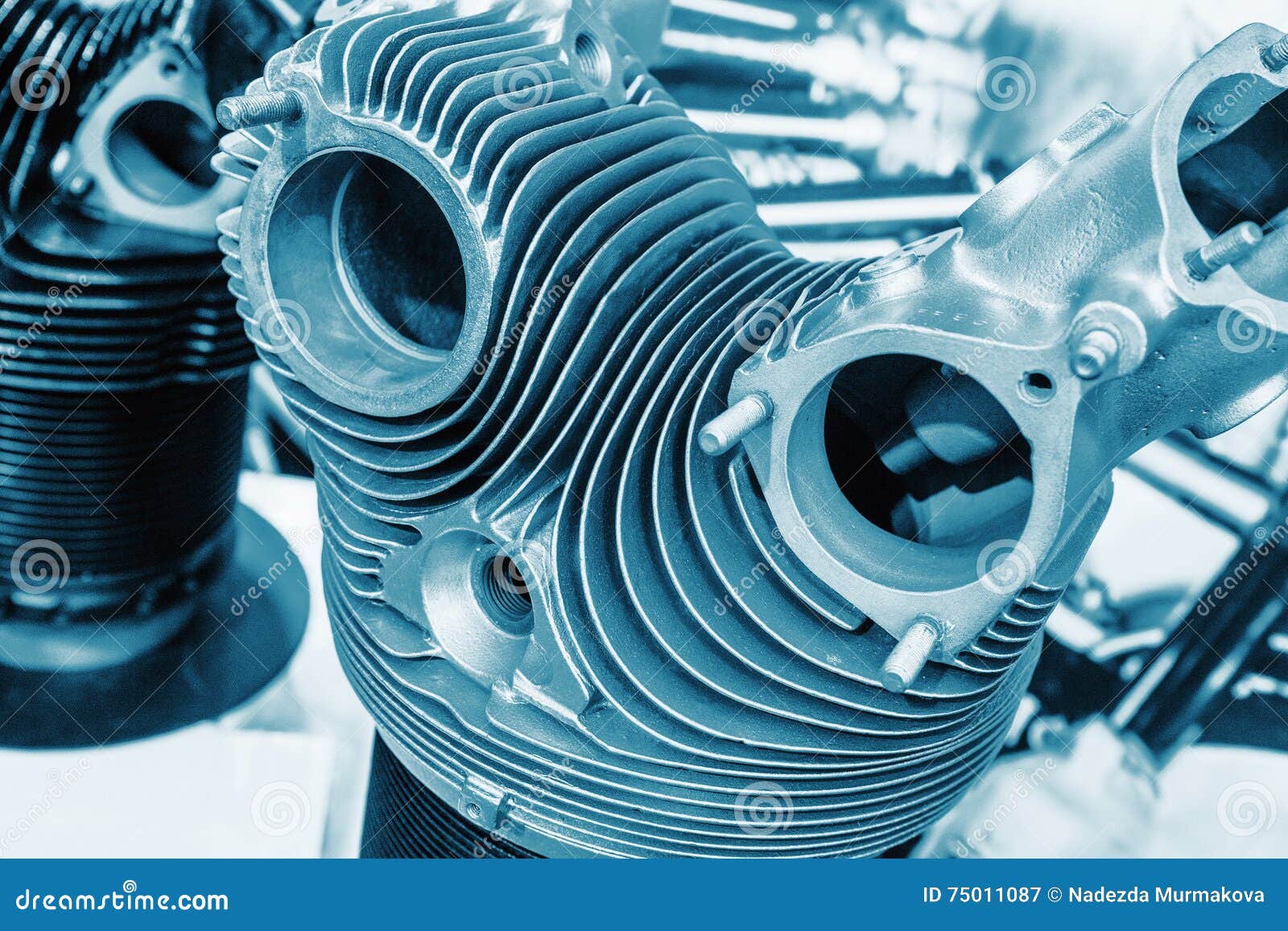 Piece of Equipment of the Aircraft Engine Closeup Stock Image - Image ...