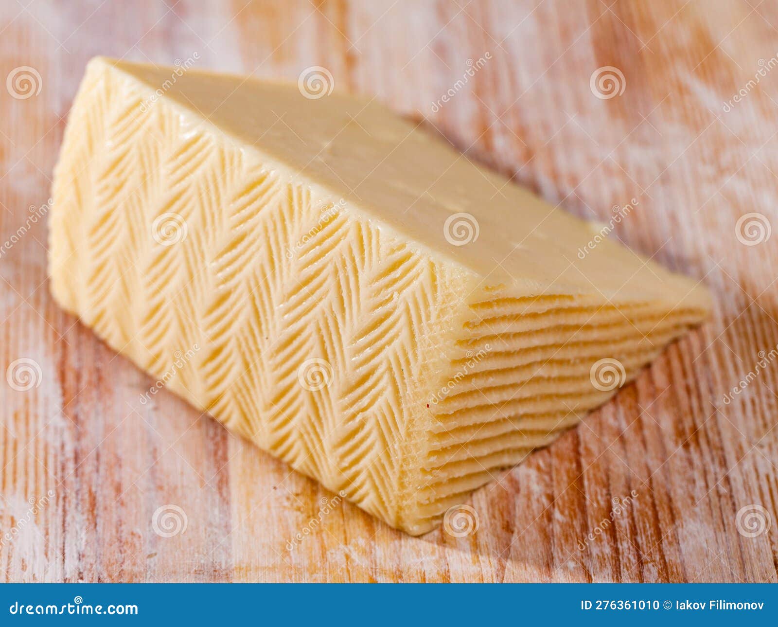 Piece of Fresh Semi-soft Cheese Stock Photo - Image of head, nutritious ...