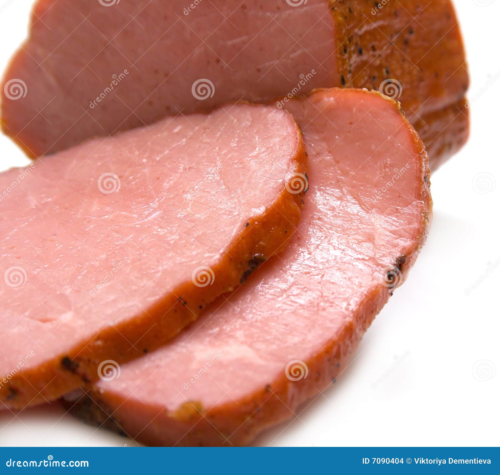 Piece of a ham stock photo. Image of preparation, organic - 7090404