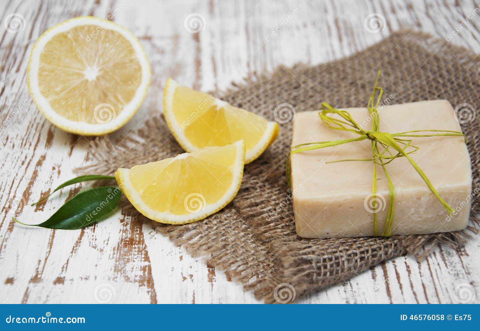 Piece of Handmade Lemon Soap Stock Photo - Image of essential ...