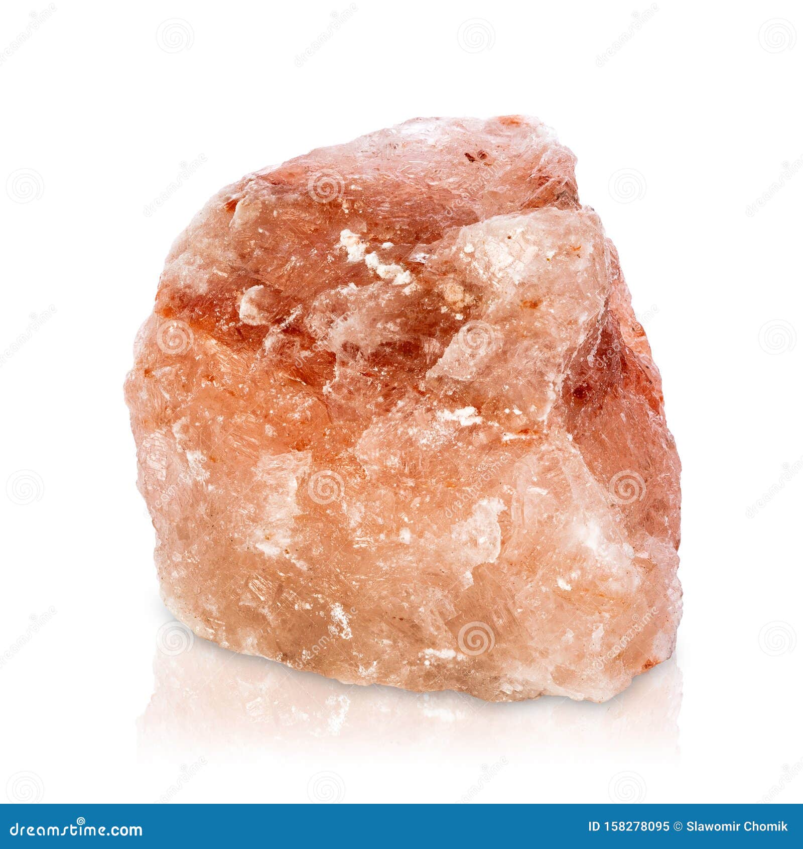 A piece of Himalayan salt stock image. Image of pink - 158278095