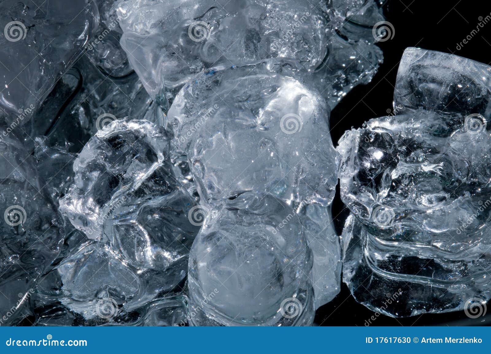Piece of ice stock photo. Image of surface, black, cold - 17617630