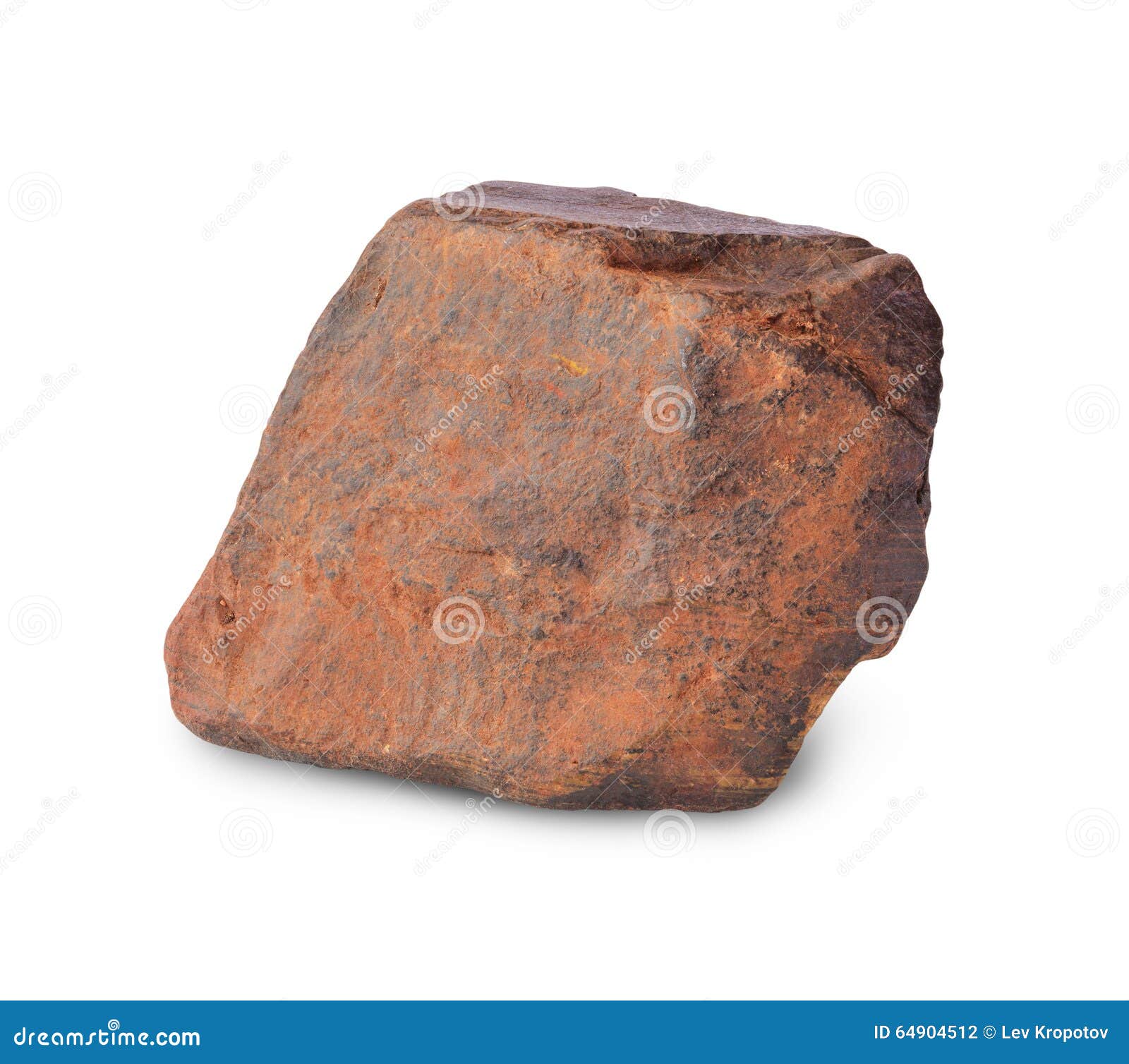 Piece of iron ore stock photo. Image of brown, minerals - 64904512
