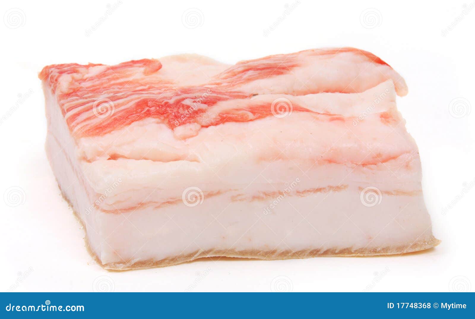 Piece of lard stock photo. Image of food, isolated, snack - 17748368
