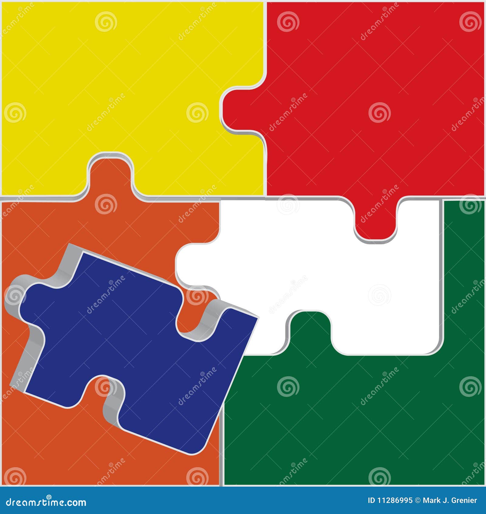Piece at Last stock illustration. Illustration of colorful - 11286995
