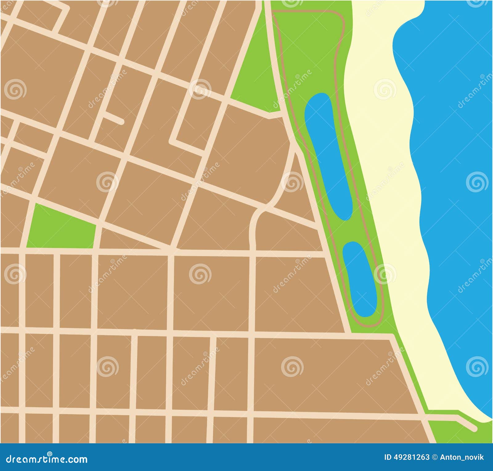 Piece of map stock vector. Illustration of piece, structure - 49281263