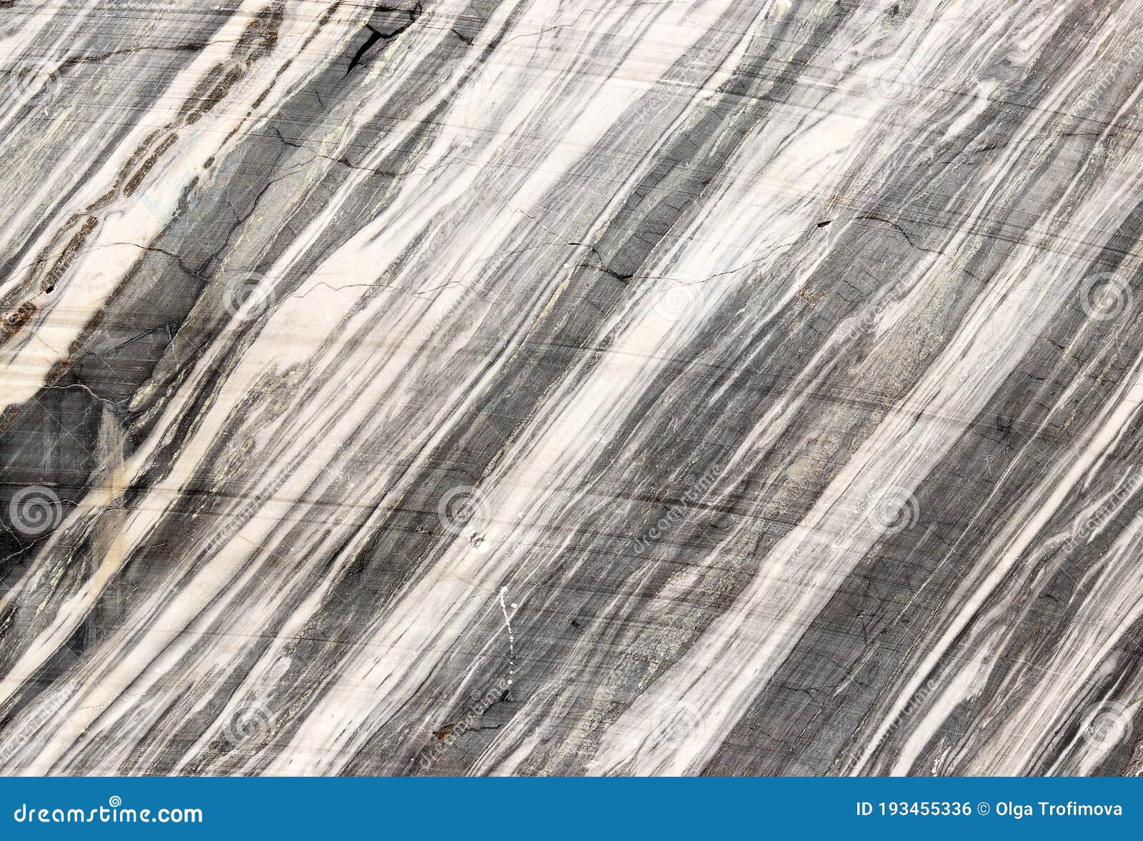 Piece of Marble. a Rock Cut in the Wild. Natural Stone Stock Photo ...