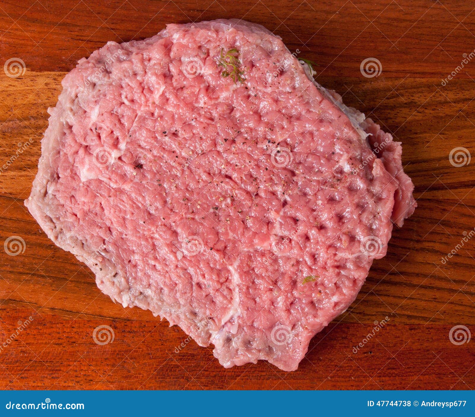 A piece of meat stock photo. Image of table, steak, background - 47744738