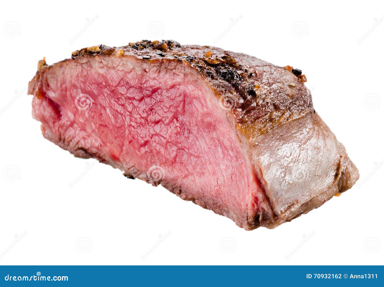 Piece of Meat Isolated on White Stock Photo - Image of ribs, background ...