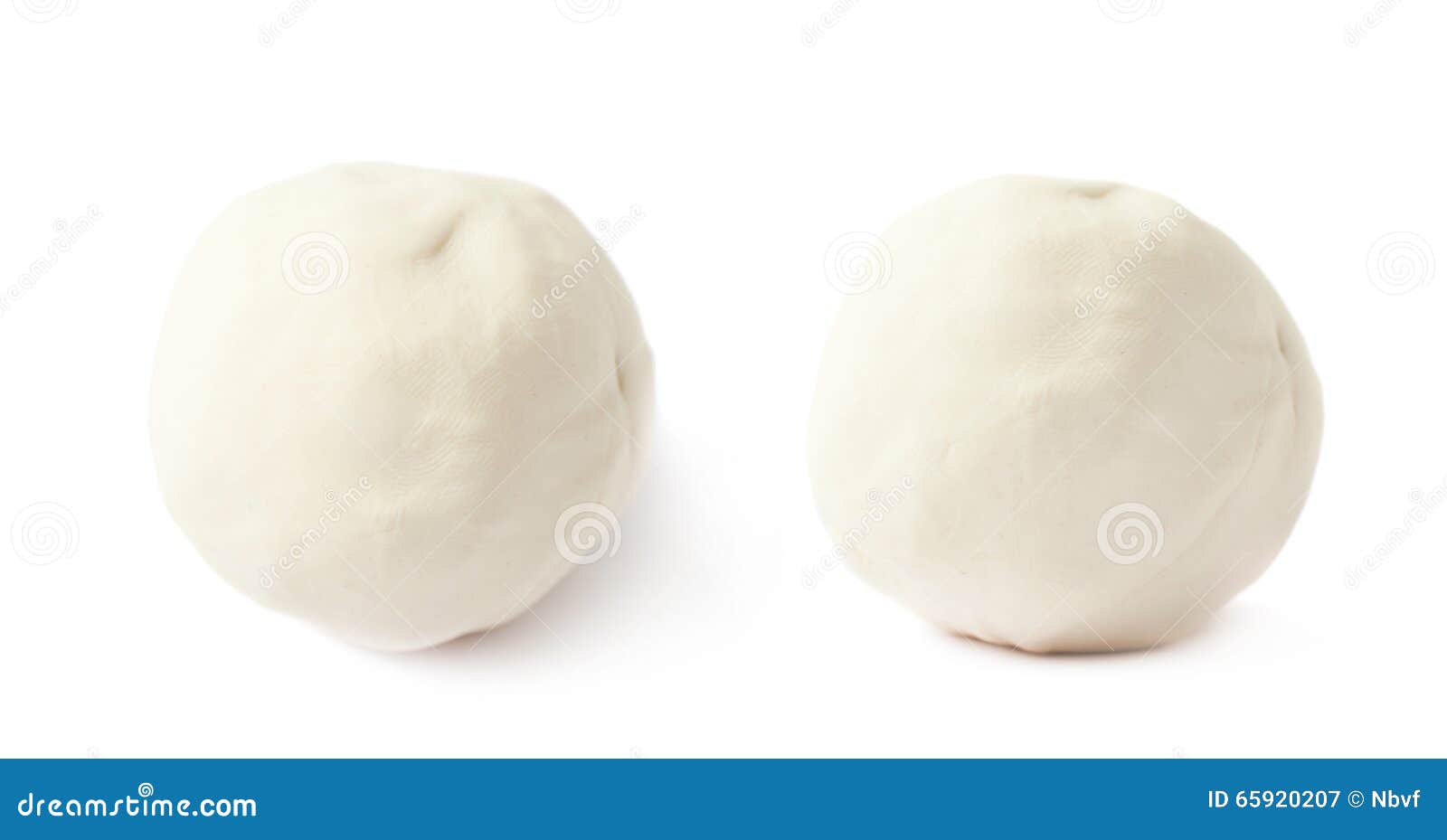 Piece of a Modelling Clay Isolated Stock Image - Image of model ...