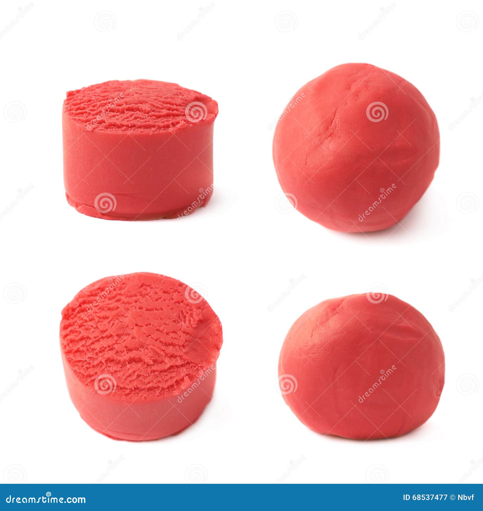 Piece of a modelling clay stock image. Image of object - 68537477