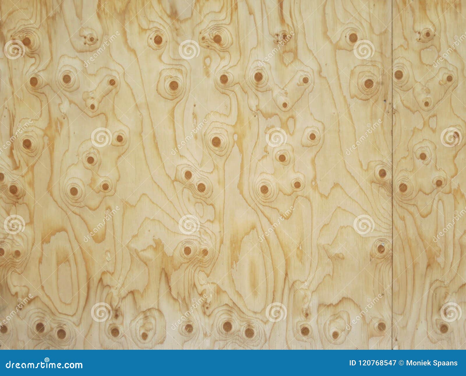 Piece of Multiplex with Knots Stock Image - Image of wall, beige: 120768547