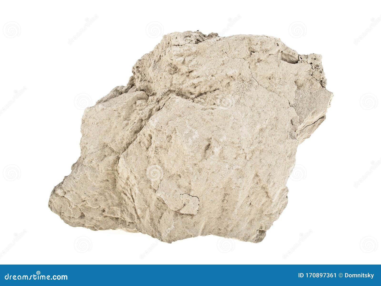 Piece of Old Cement Isolated on White Stock Image - Image of square ...