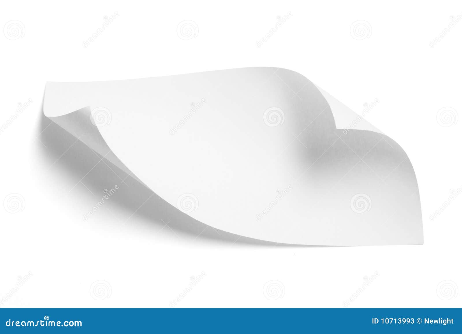 Piece of Paper stock image. Image of copy, curl, piece - 10713993