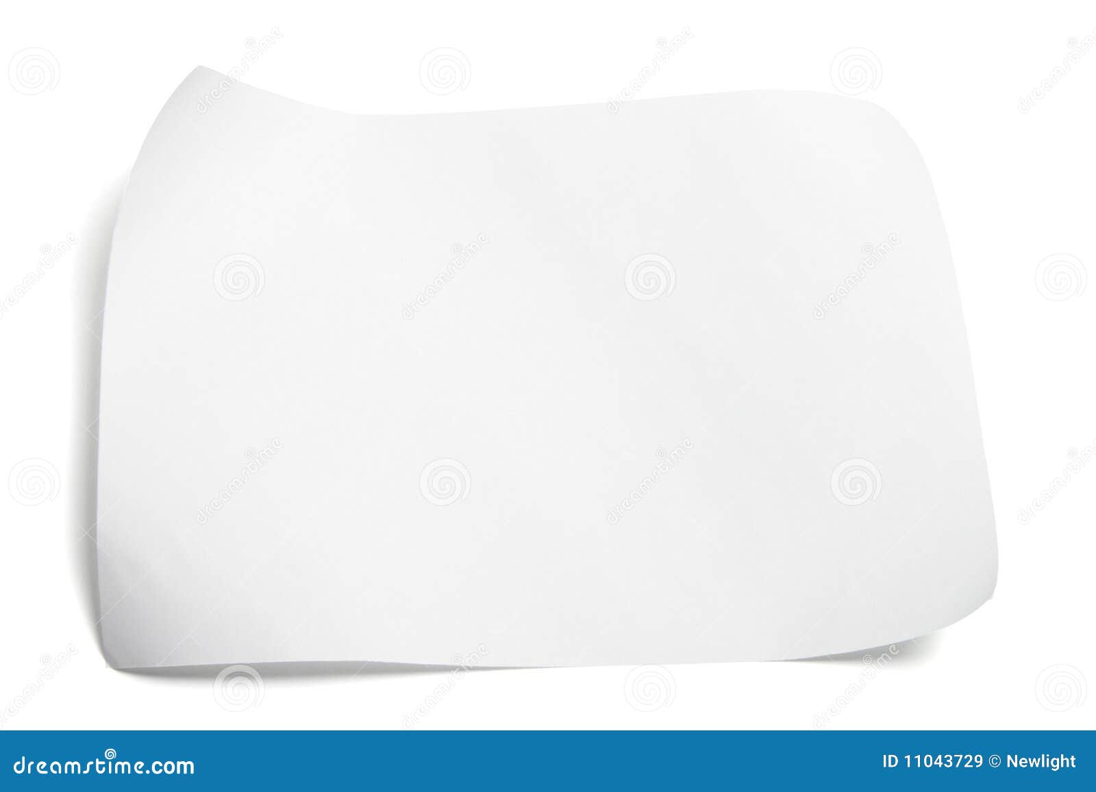 Piece of Paper stock image. Image of corners, object - 11043729
