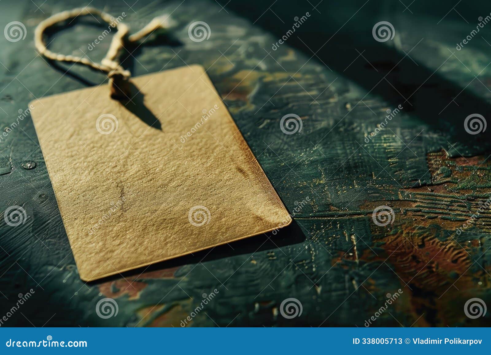 A Piece of Paper Dangling from a String, Often Used To Convey Messages ...