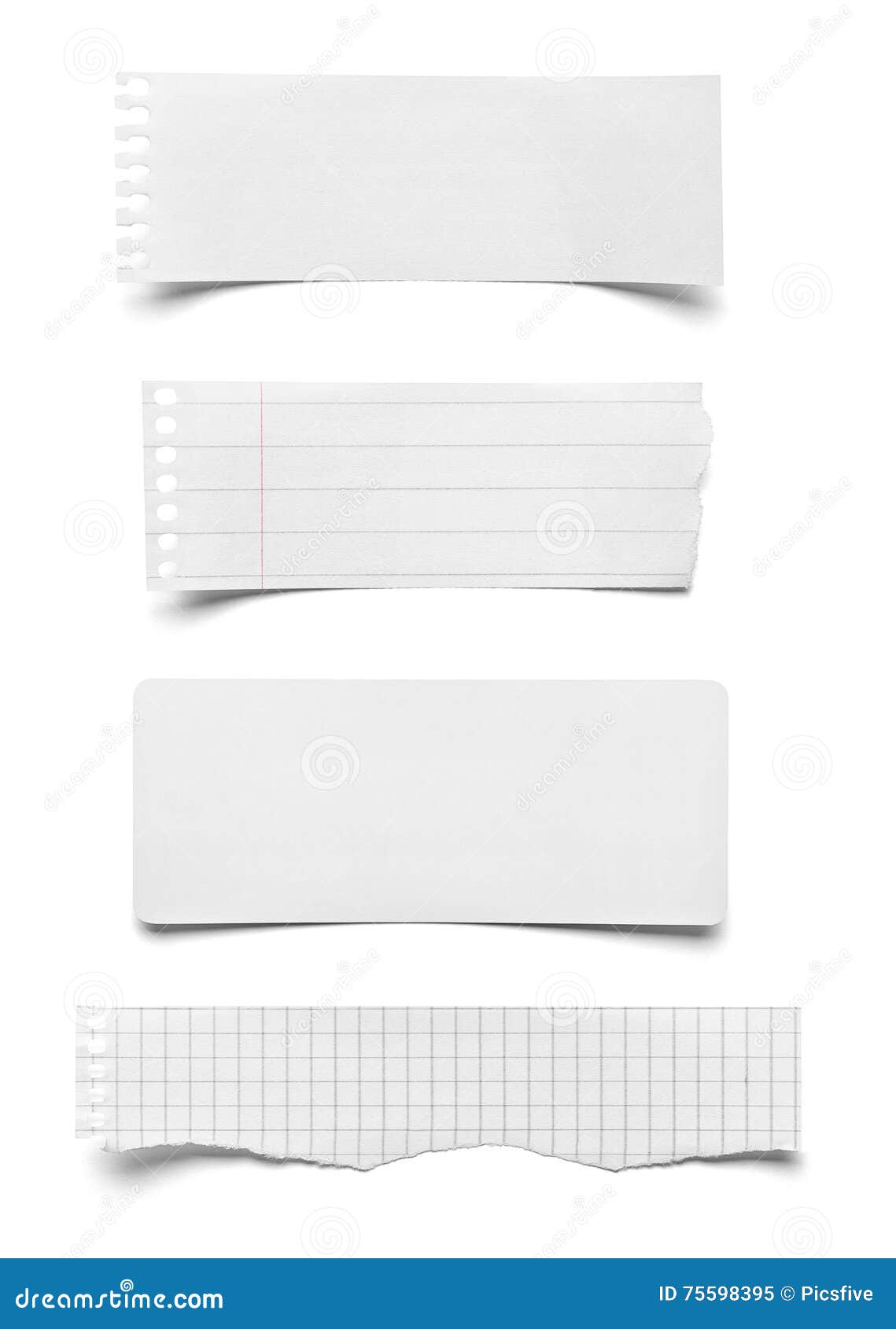 Piece of Paper Note Notepad Stock Image - Image of sign, scrapbook ...