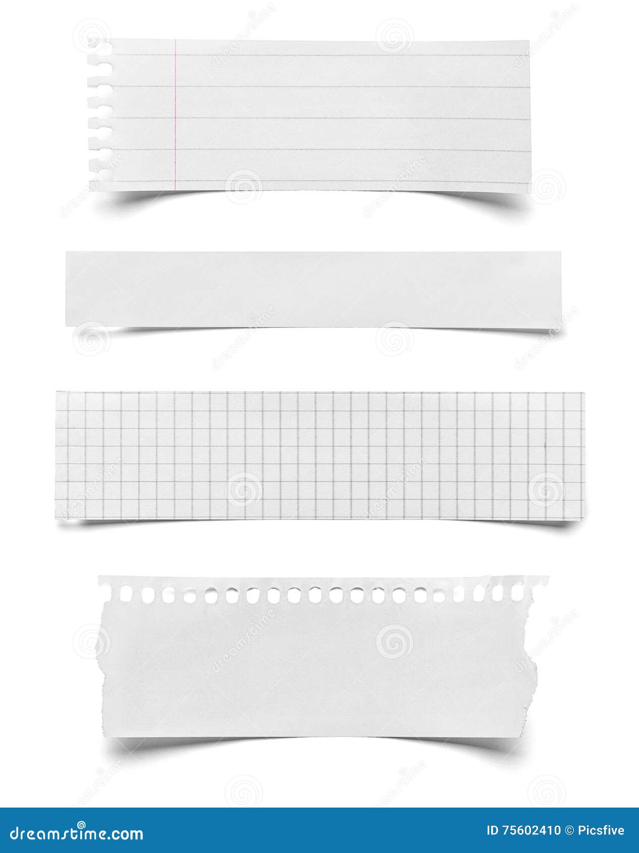 Piece of Paper Note Notepad Stock Photo - Image of reminder, notebook ...