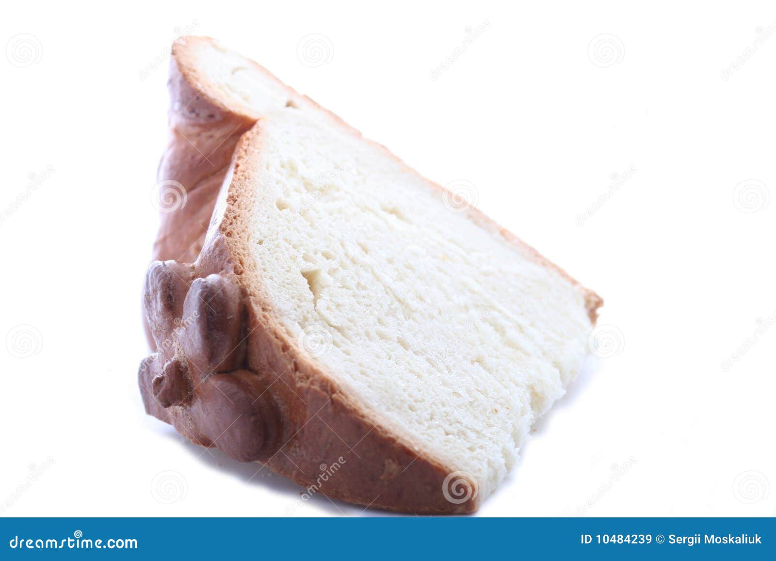 Piece of pie stock image. Image of lump, loaf, slice - 10484239