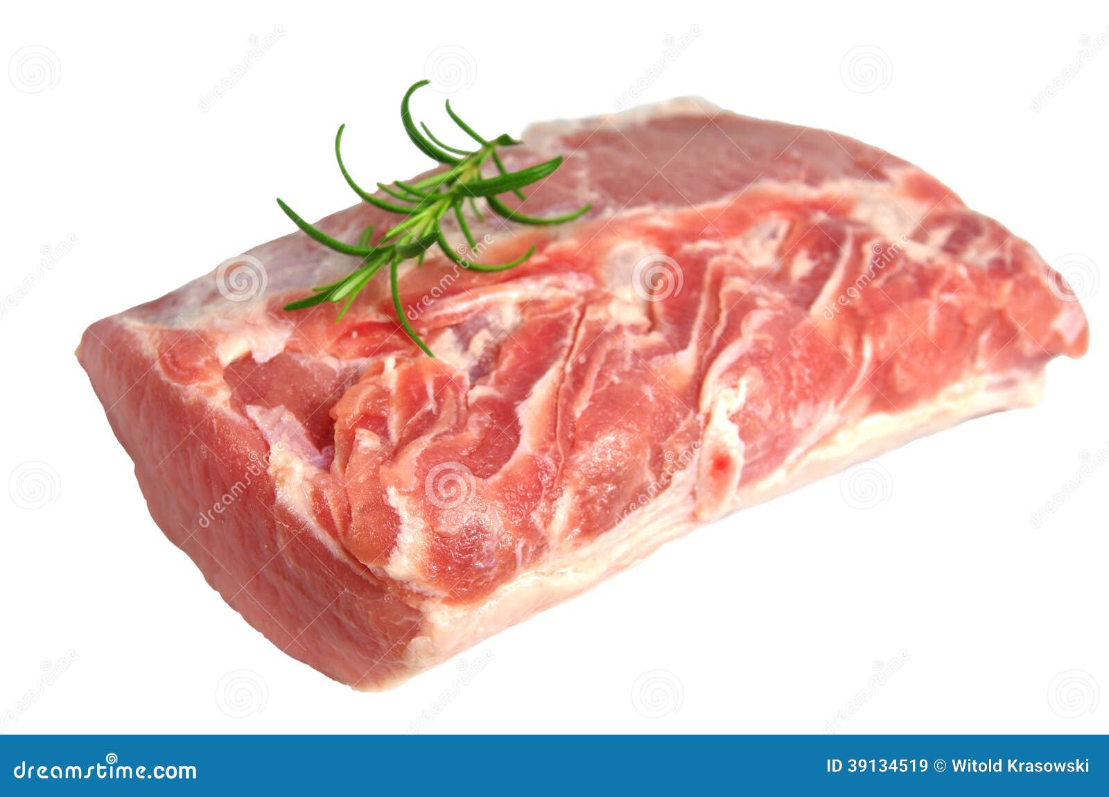 The Piece of the Pig S Meat Stock Image - Image of edible, grocery ...