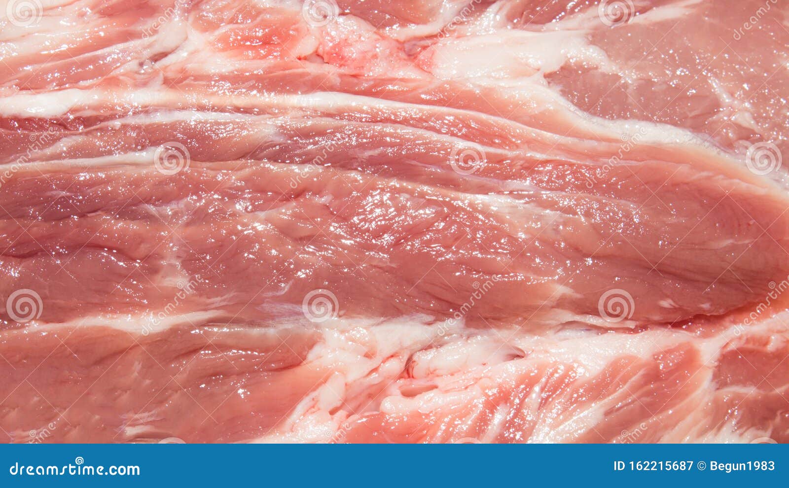 The Texture of the Pork Meat.Piece of Pork.Background of Pork. Stock ...