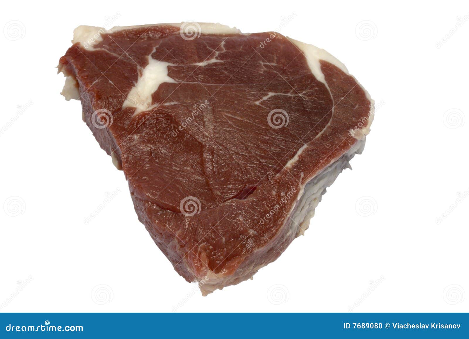 Piece of raw meat stock photo. Image of isolated, hamburger - 7689080
