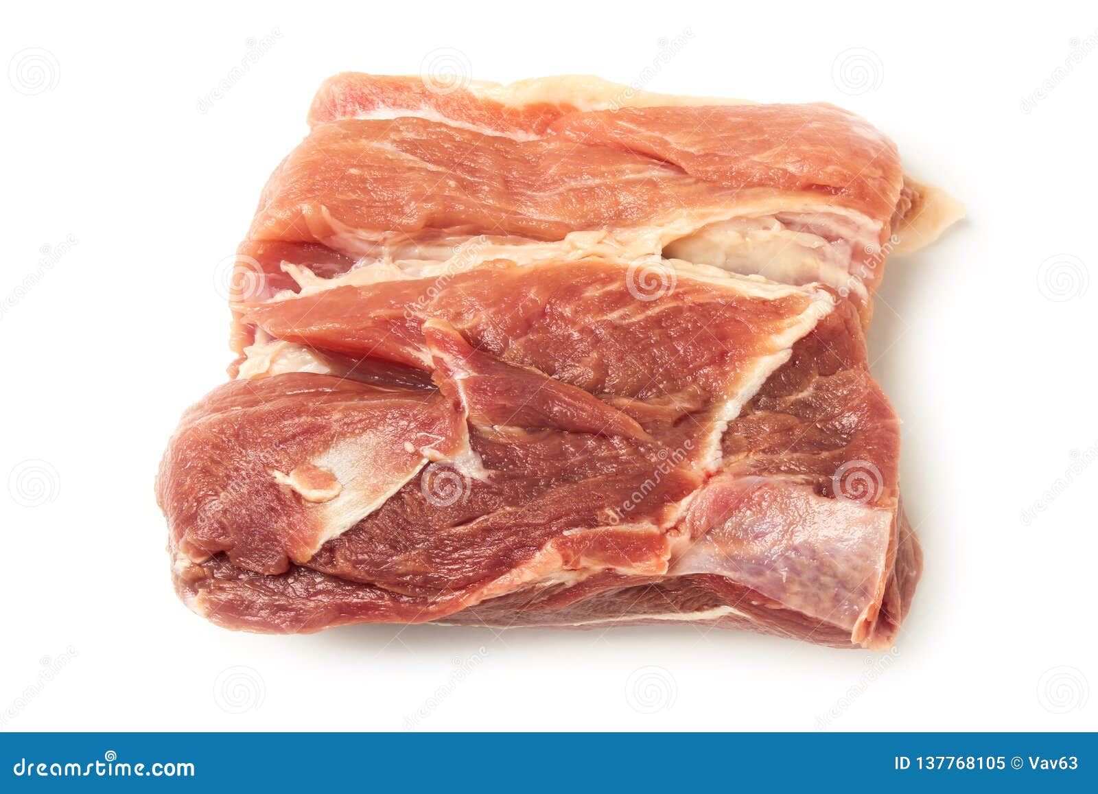 A piece of raw meat stock image. Image of closeup, breast - 137768105